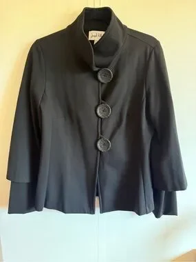 Joseph Ribkoff | Jackets & Coats | Joseph Ribkoff Black Swing Jacket ...